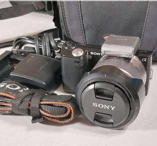 Sony nex 5 и объектив 18-55