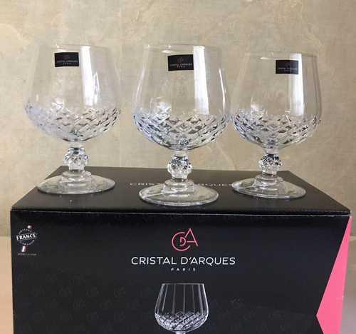 Бокалы для бренди Cristal D'arques. Новые