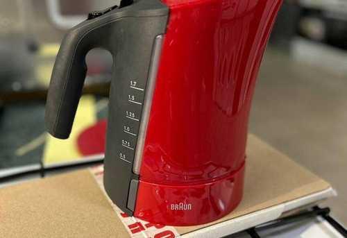 Чайник Braun WK300RE, красный