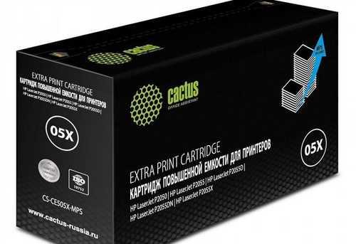 Картридж лазерный Cactus CS-CE505X-MPS черный (130