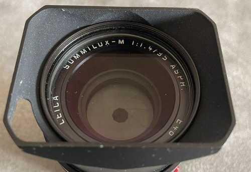 Обьектив Leica summicron 28mm Summilux 35mm fle
