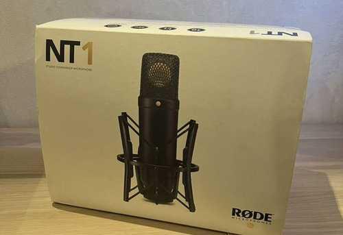 Студийный микрофон rode NT1 Kit новый