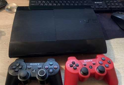 Sony Playstation 3 super slim 500gb прошитая HEN