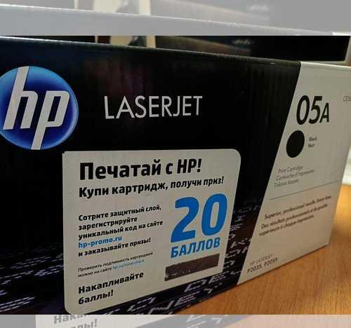 Картридж Hewlett-Packard сe505A 05A