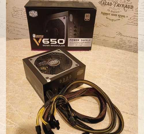 Блок питания Cooler Master V650 80 Plus Gold