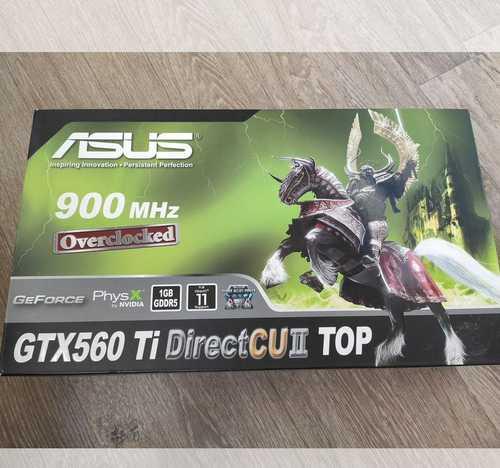 Asus GTX560 Ti DirectCUll TOP 1GB gddr5