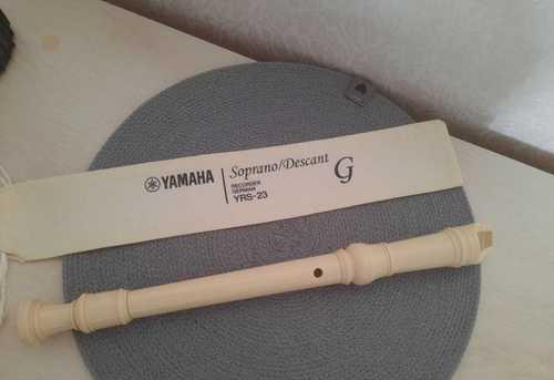 Блокфлейта yamaha Soprano/Descant YRS-23/German