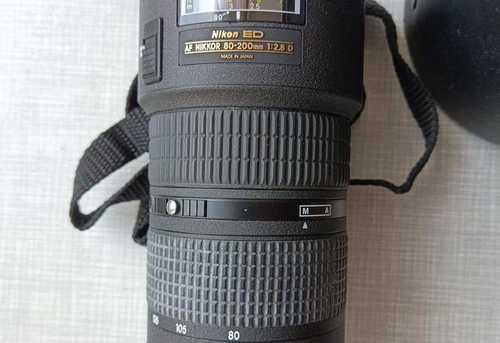 Nikon ED AF Nikkor 80-200mm 1:2.8 D