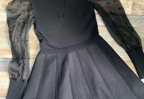 Платье sandro черное