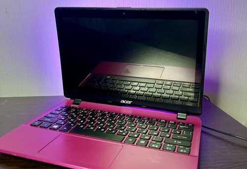 Ноутбук Acer Aspire розовый сенсорный