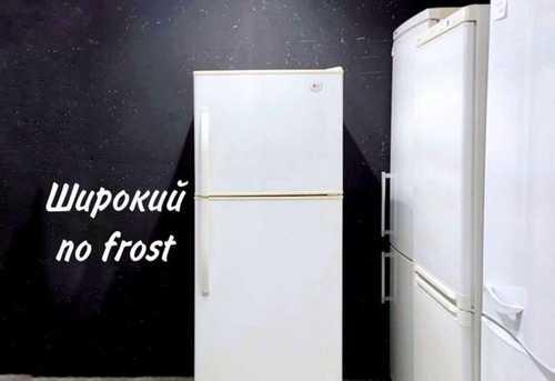 Холодильник lg бу no frost белый широкий