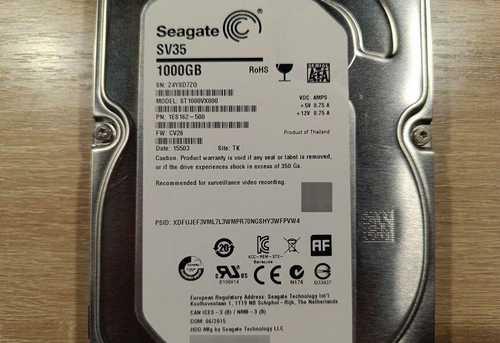 HDD Жесткий диск Seagate 1 tb