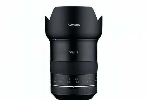 Samyang XP 35mm f/1.2 Premium AE Canon (MF Lens) о