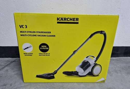 Пылесос Karcher VC 3, белый. Новый. Гарантия 5 лет