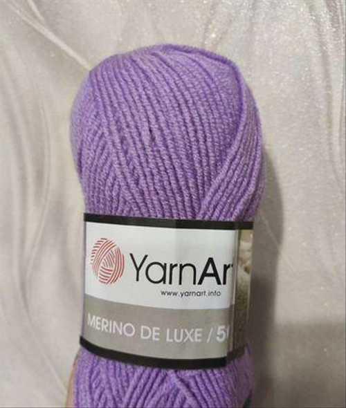 Пряжа yarnart merino de luxe 4 мотка