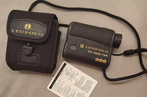 Лазерный дальномер leupold RX-1000i TBR