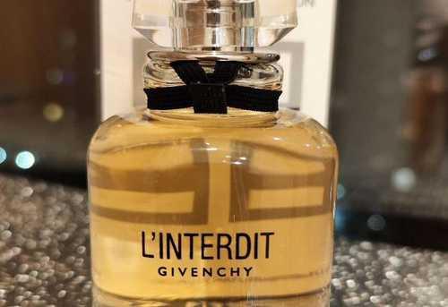 Туалетная вода givenchy тестер