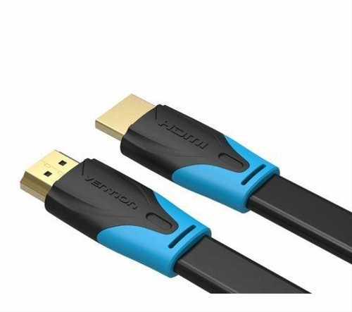 Кабель Hdmi v2.0 плоский кабель Vention 8 м