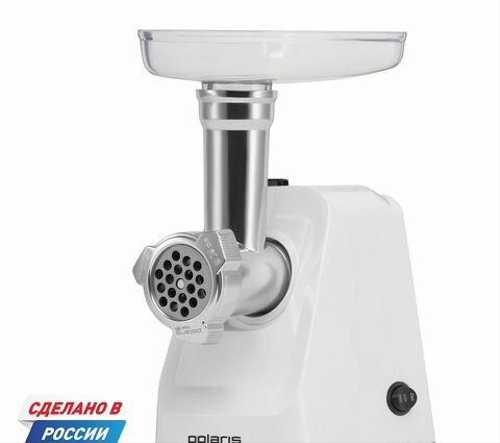 Мясорубка Polaris PMG 1852 RUS белый