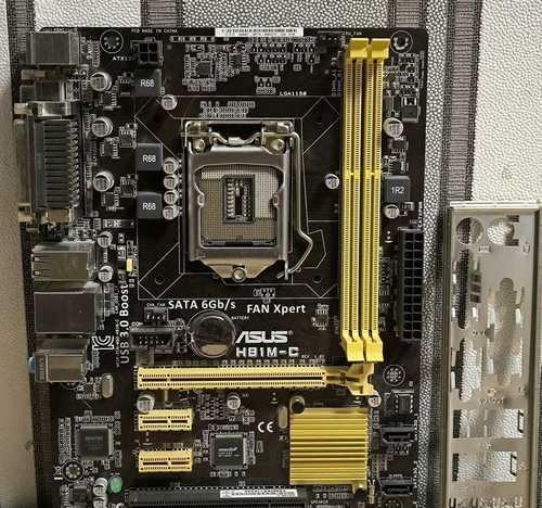 Материнская плата Asus H81M-C LGA 1150