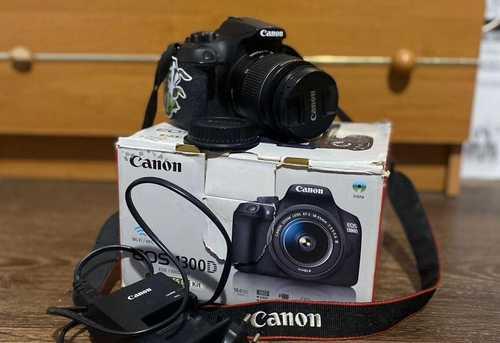 Зеркальный фотоаппарат canon 1300D