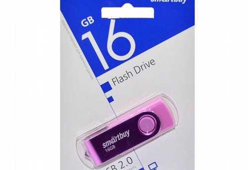 Флеш-накопитель 16Gb SmartBuy Twist, USB 2.0, плас