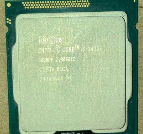 Процессор intel core i5 - 3475s