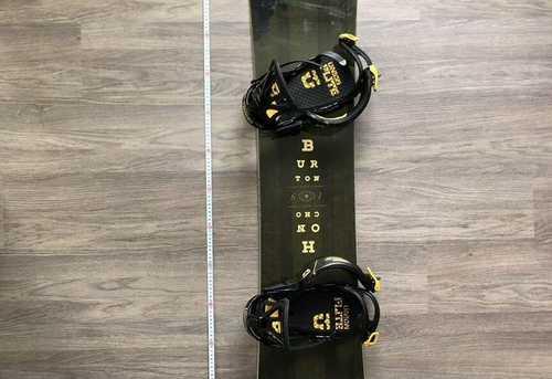 Сноуборд Burton Honcho 161 крепления Union Flite