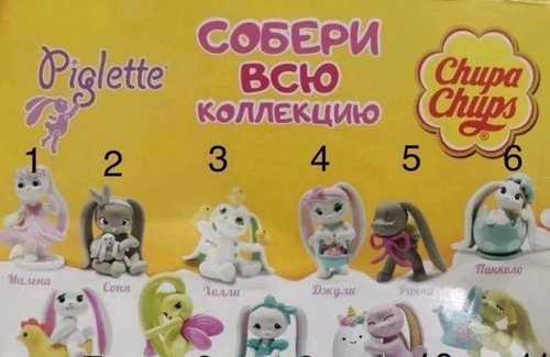 Фигурки Piglette из шаров Chupa Chups