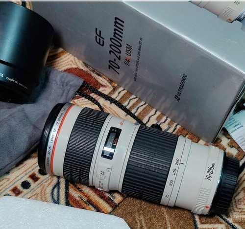 Новый canon ef 70 200mm f 4l usm объектив