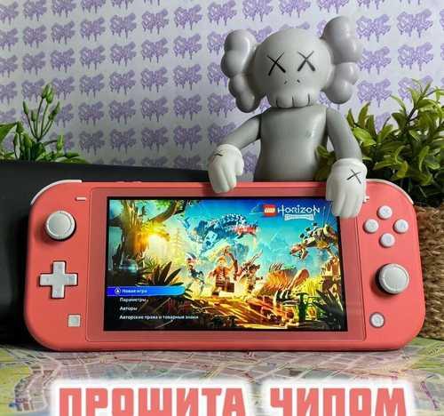 Прошитая Nintendo Switch Lite   Игры