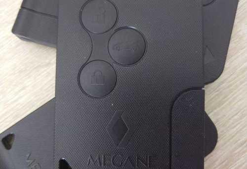Ключ карта renault megane 2 (Меган) Scenic II