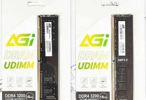 Оперативная память dimm DDR4 AGI UD138 16Gb