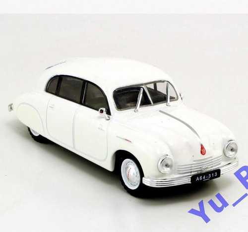 Tatra T600 Tatraplan Автолегенды СССР 1:43 Yu-Ra