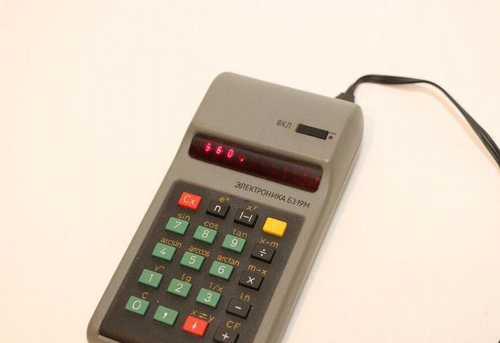 Калькулятор «Электроника» Б3-19М, коллекционный, 1