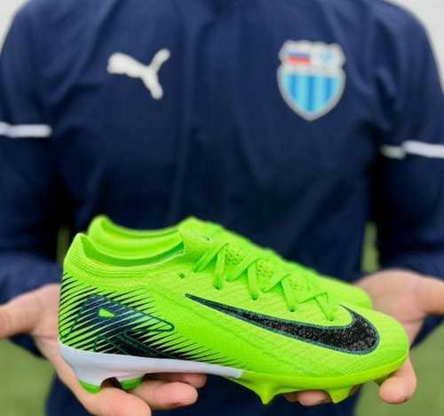 Детские бутсы Nike Mercurial Vapor 16 Light green