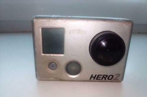 Go Pro hero 2 (на запчасти) + батарейка