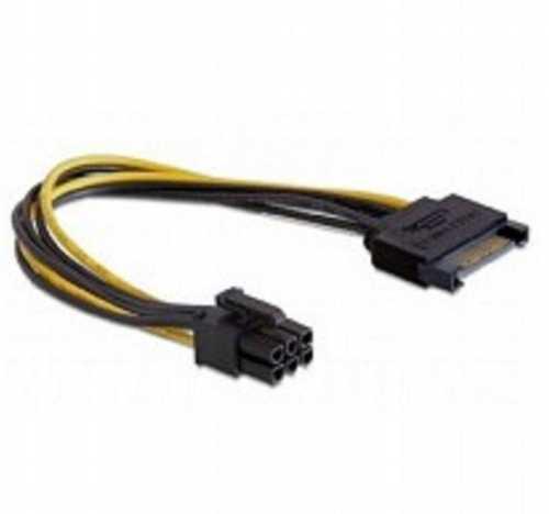 Cablexpert Разветвитель питания sata-PCI-Express 6pin, для подключения в/к PCI-Е (6pin) к б/п ATX (C