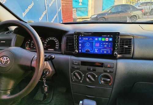 Android магнитола 8" дюймов для Toyota Corolla 120