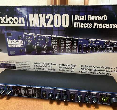 Процессор звуковых эффектов Lexicon MX200