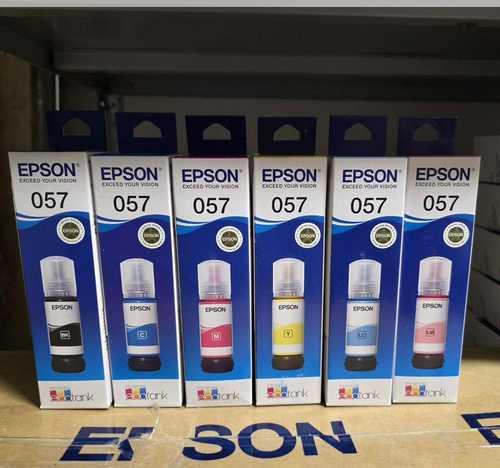 Оригинальные чернила epson 057