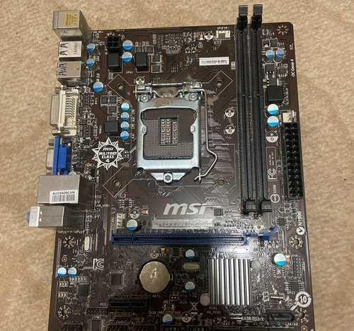 Материнская плата msi h81m-p33