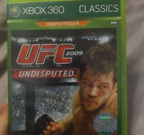 Диск для xbox 360 UFC 2009 Лицензионный