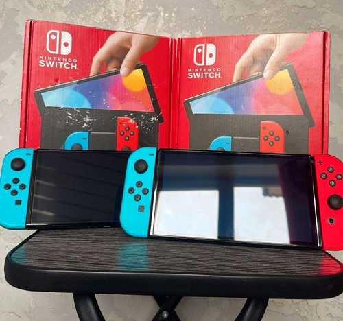 Nintendo switch oled прошитая бу