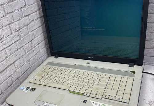 Ноутбук Acer Aspire 7720ZG (дефект/клавиатура)