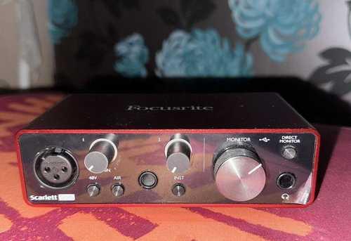 Звукова карта Focusrite Scarlett Solo 3rd