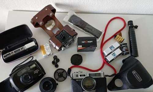Пленочные фотоаппараты и фотопленка +
