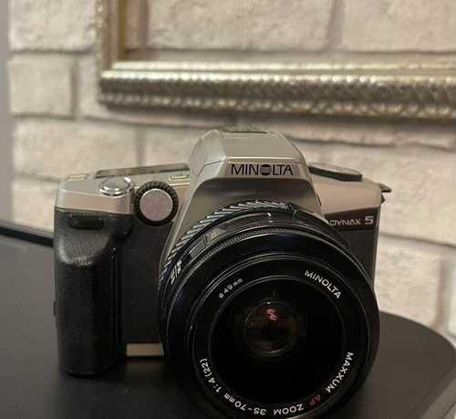 Пленочный фотоаппарат minolta dynax 5