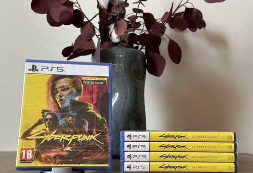 Cyberpunk 2077 Ultimate Edition PS5 (новые диски)