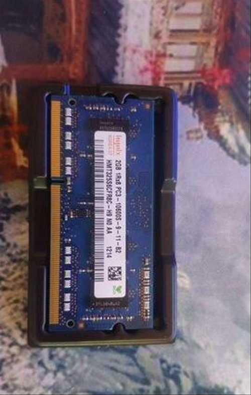 Озу ноутбука SO-dimm DDR3 2GB